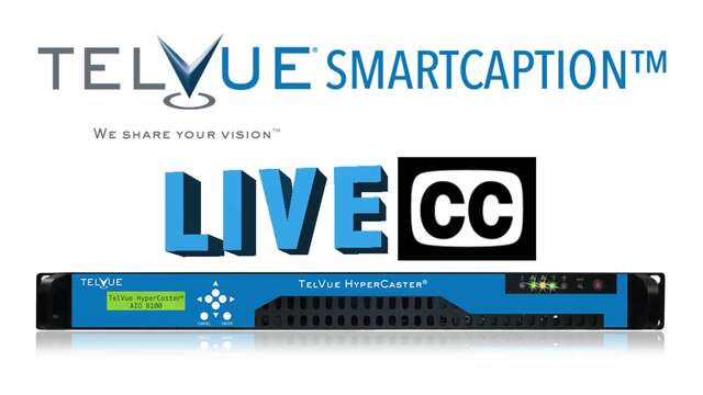 TelVue SmartCaption LIVE Promo
