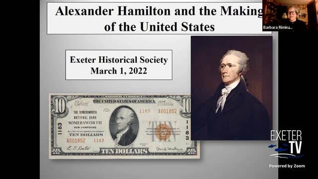 Alexander Hamilton and the Making of the United States
