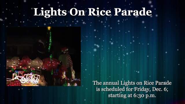 Lights on Rice - 12.06.2024